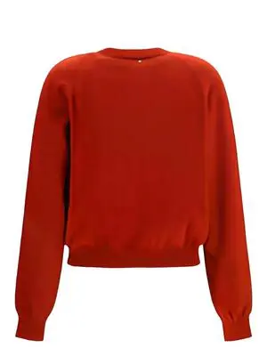 FERRAGAMO Strap-detail Sweater - Orange