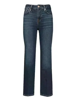 7 For All Mankind Calie Straight Ankle Jeans - Blue
