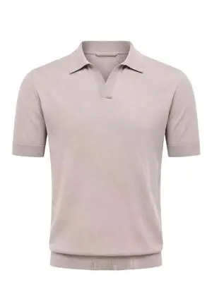 LARDINI V-neck T-shirt - Neutrals