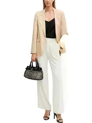GAUDI Single-breasted Blazer With Peak Lapels - Neutrals
