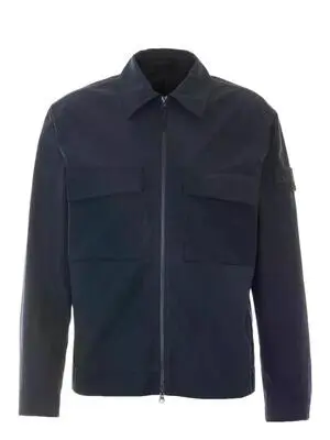 Stone Island 1200018 Ghost Piece Overshirt - Blue