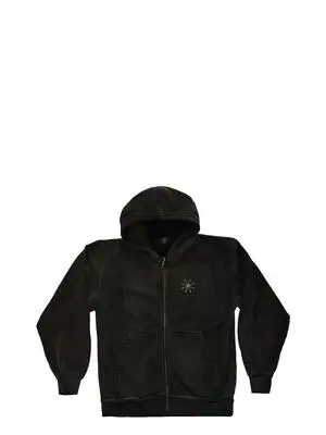 HTC LOS ANGELES American Sun Zip-up Hoodie - Black