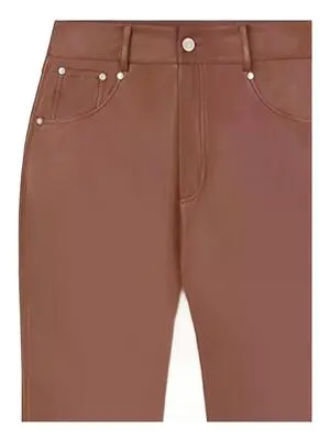 Nanushka Jacoba Five-pocket Trousers - Brown