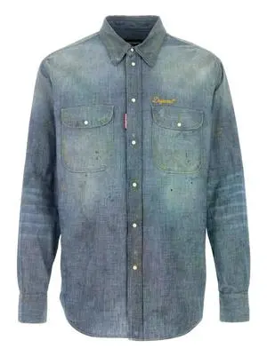 Dsquared2 Long-sleeves Shirt - Blue