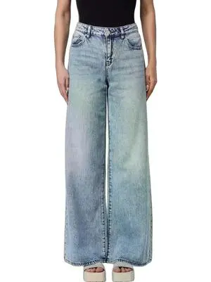 Armani Exchange Wide-leg Jeans - Blue