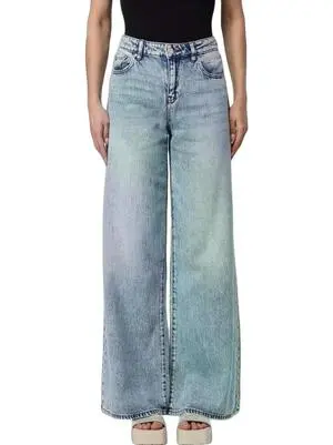 Armani Exchange Wide-leg Jeans - Blue