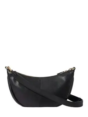 OSPREY Oxford Leather Shoulder Bag - Black