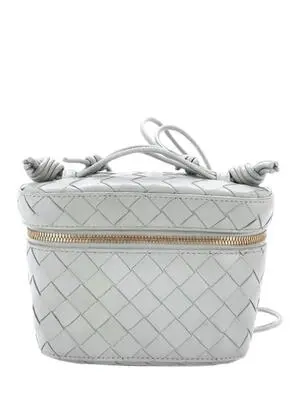 Bottega Veneta Mini Crossbody Bag - Grey