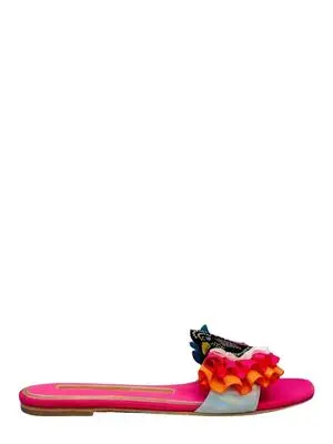 KAT MACONIE Embellished Sandals - Pink