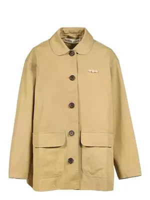 Sandy Liang Romaine Barn Coat - Neutrals