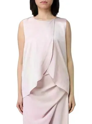 HANITA Layered Sleeveless Top - Pink