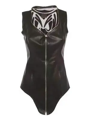 Fendi Sleeveless Top - Black