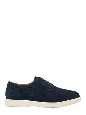 Geox Spherica Ec17 Brogue-detailing Oxford Shoes - Blue