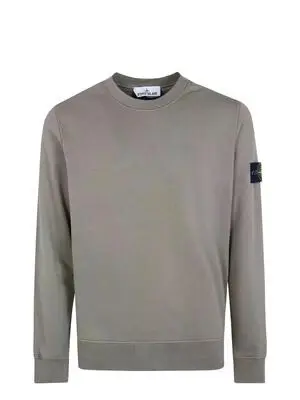 Stone Island Regular-fit Crewneck Sweatshirt - Grey