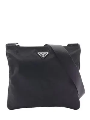 PRADA 2013-2026 Tessuto Zip Top Crossbody Bag
