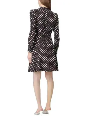 MAR DE MARGARITAS Polka Dot Print Maxi Dress - Brown