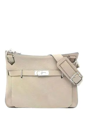 HERMÈS 2011 Taurillon Clemence Jypsiere 34 Crossbody Bag