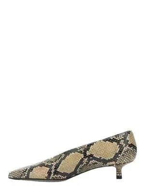 AeydĒ Clara Snake-print Pumps - Neutrals