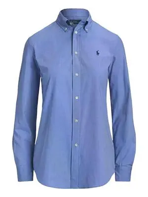 Polo Ralph Lauren Embroidered Logo Button-down Shirt - Blue