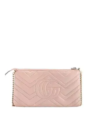 Gucci Matelassé Leather Mini Shoulder Bag - Neutrals
