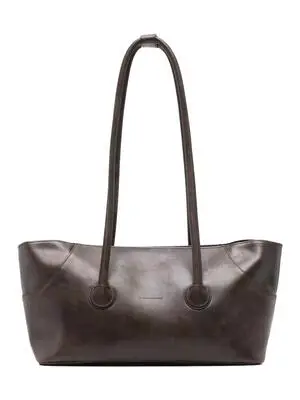 MARGESHERWOOD Leather Tote Bag - Brown
