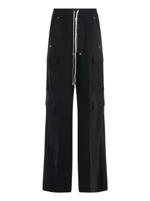 Rick Owens Cargo Belas Cargo-pockets Pants - Black