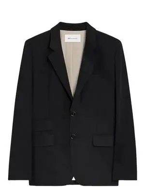 AMI Paris Single-breasted Blazer - Black