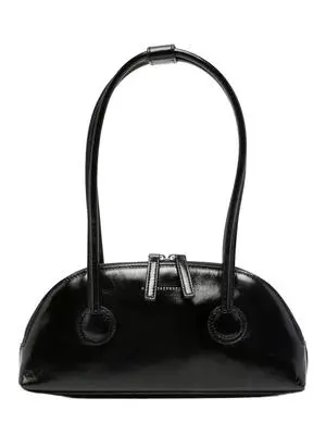 MARGESHERWOOD Bessette Leather Shoulder Bag Black