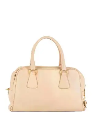 Prada Top-handle Zip Bag - Neutrals