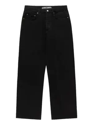 SP5DER Oxy Logo Patch Jeans - Black