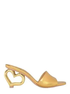 KAT MACONIE Heart-heel Sandals - Red
