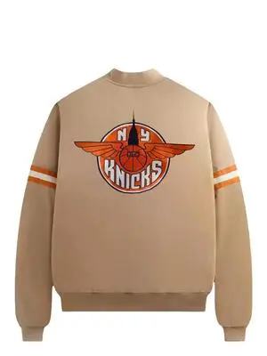 Kith New York Knicks Wings Satin Jacket - Neutrals