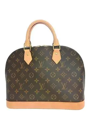 LOUIS VUITTON Monogram Pattern Tote Bag - Brown