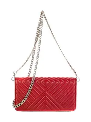 Prada Quilted Shoulder Bag - Red
