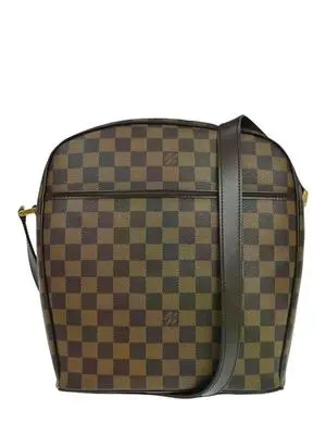 LOUIS VUITTON Damier Ebene Ipanema Gm Shoulder Bag - Brown