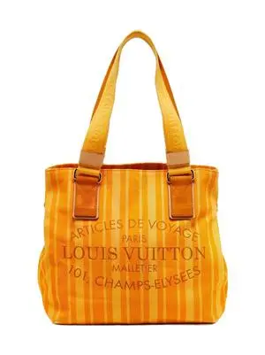 LOUIS VUITTON Louis Vuitton 2012 Plein Soleil Cabas Beach Bag Orange