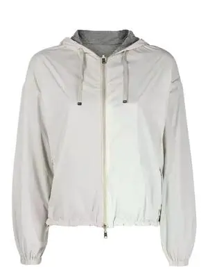 Herno Reversible Hooded Jacket - Neutrals