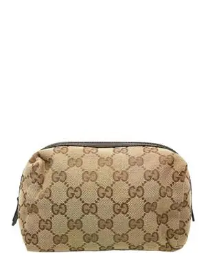 Gucci Gg Canvas Pouch - Neutrals