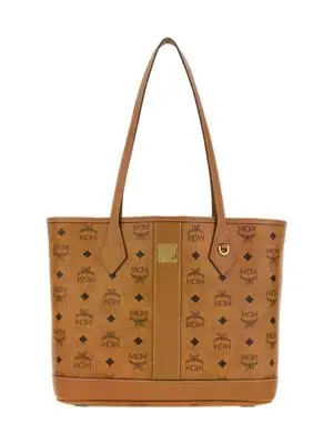 Mcm Liz Vi Tote Bag - Brown