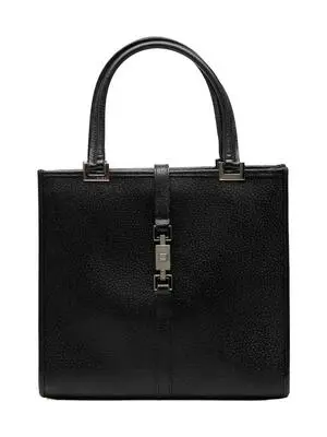 Gucci 2000-2015 Calfskin Jackie Handbag - Black