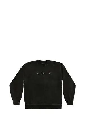 HTC LOS ANGELES American Sun Crew-neck Sweatshirt - Black