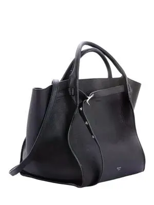 Celine Big Bag Grained Calfskin Small Satchel - Black
