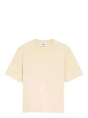 AMI Paris De Coeur Short-sleeve T-shirt - Neutrals