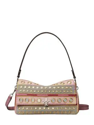 Tory Burch Tory Burch Embellished Shoulder Bag Pink