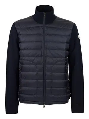 Moncler Padded Zip Cardigan - Blue