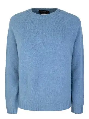 WEEKEND Cascading Sweater - Blue