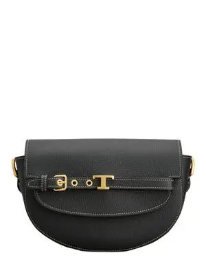 TOD`S Tod's Tim Round Mini Crossbody - Black