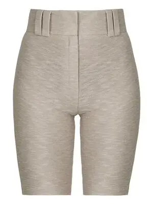 VESTIAIRE D'UN OISEAU LIBRE Neutrals Dune Cashmere Blend Shorts - Beige