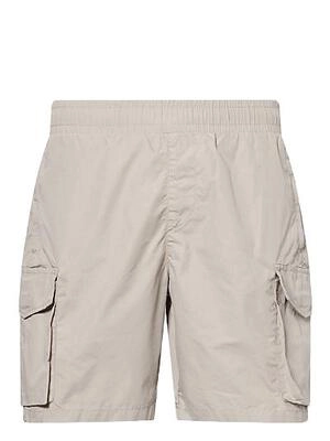 ARNE Parachute Cargo Cotton-blend Shorts - Stone