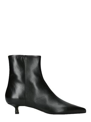 AeydĒ Sofie 35 Leather Ankle Boots - Black